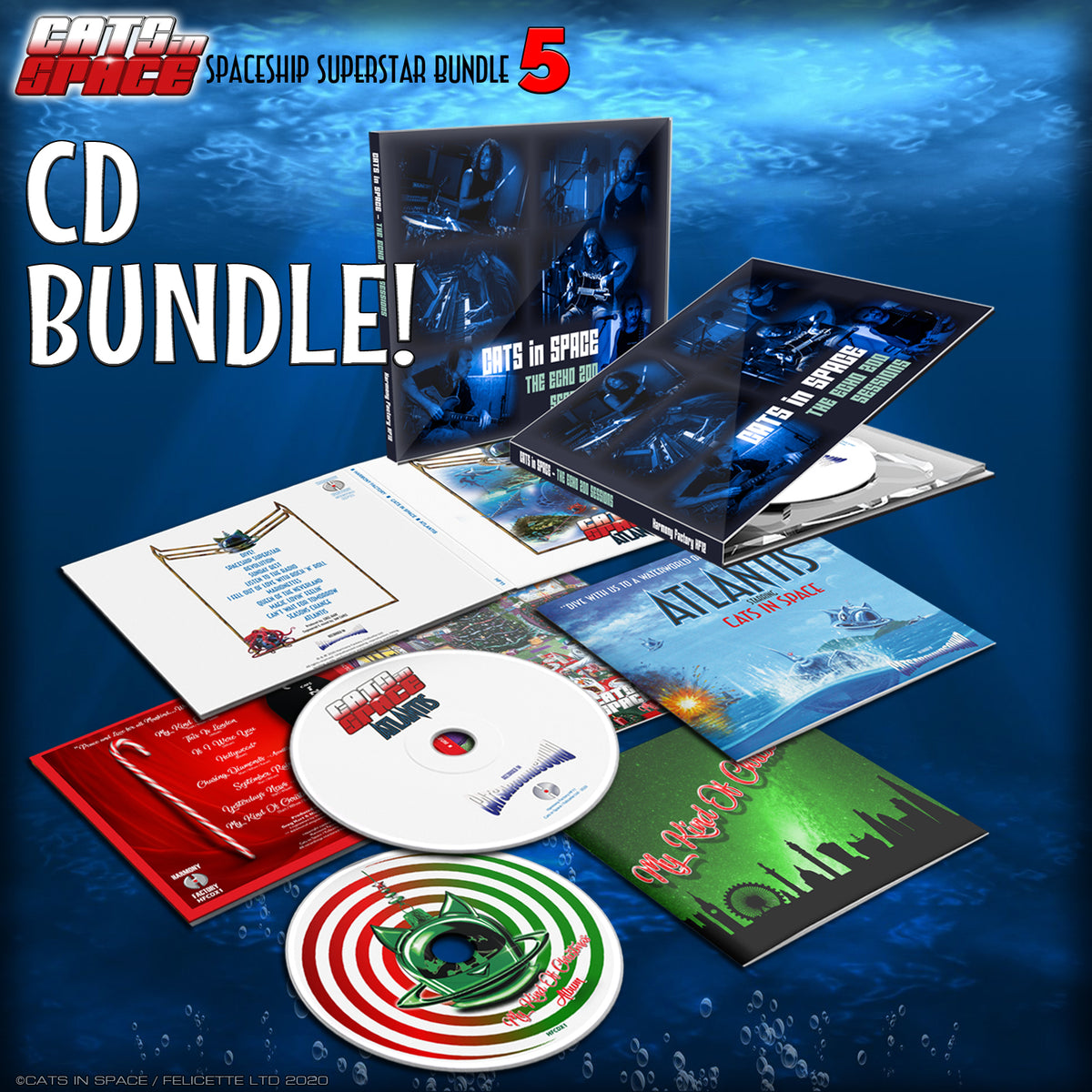 ATLANTIS 'SPACESHIP SUPERSTAR' BUNDLE No 5 - worth £40 if bought separ ...