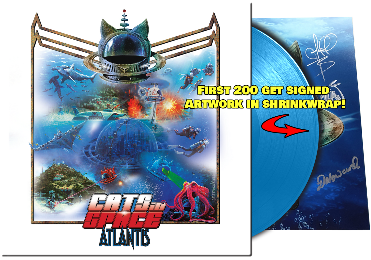 ATLANTIS - ALBUM 2020 - 12” VINYL LP - AVAILABLE IN TWO COLOURS – CATS ...