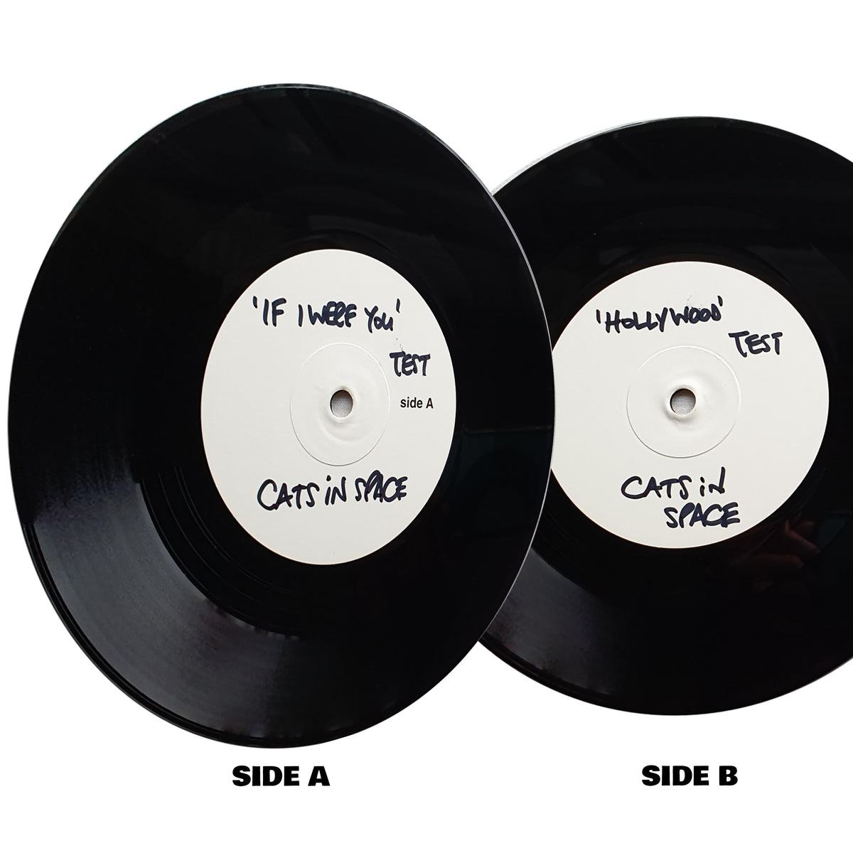 BUNDLE! WHITE LABEL TEST PRESS 7" VINYL SET (1 of 3 sets left) - My Ki ...